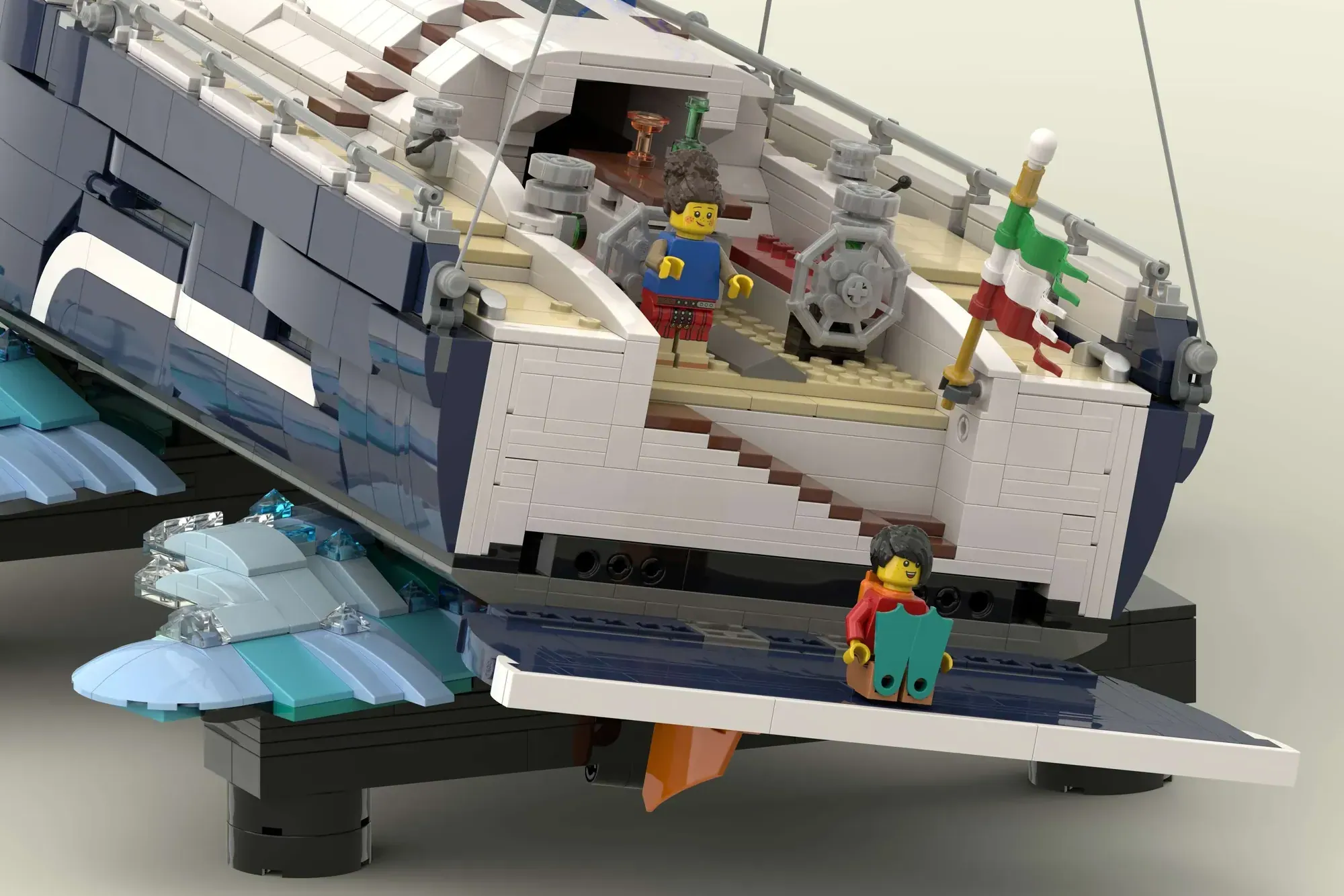 Ora: A Sailboat Suspended in Time | LEGO® Ideas