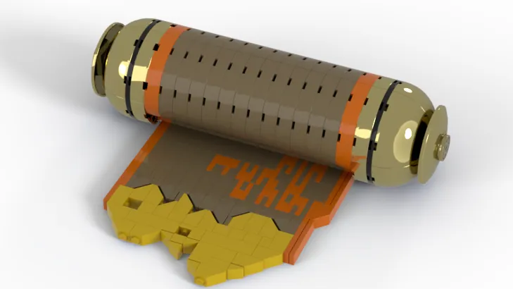 The Scrolls of Forbidden Spinjitzu - The Fire Scroll | LEGO® Ideas
