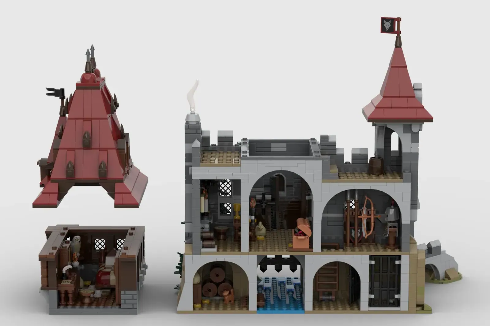 Wolfpack Lair | LEGO® Ideas
