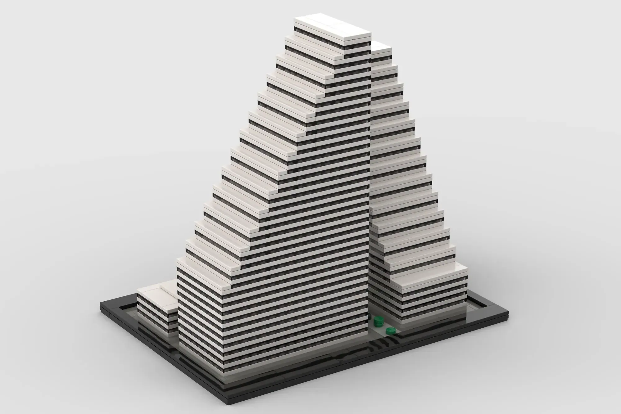 Roche 1 and 2 Towers - Basel (CH) | LEGO® Ideas