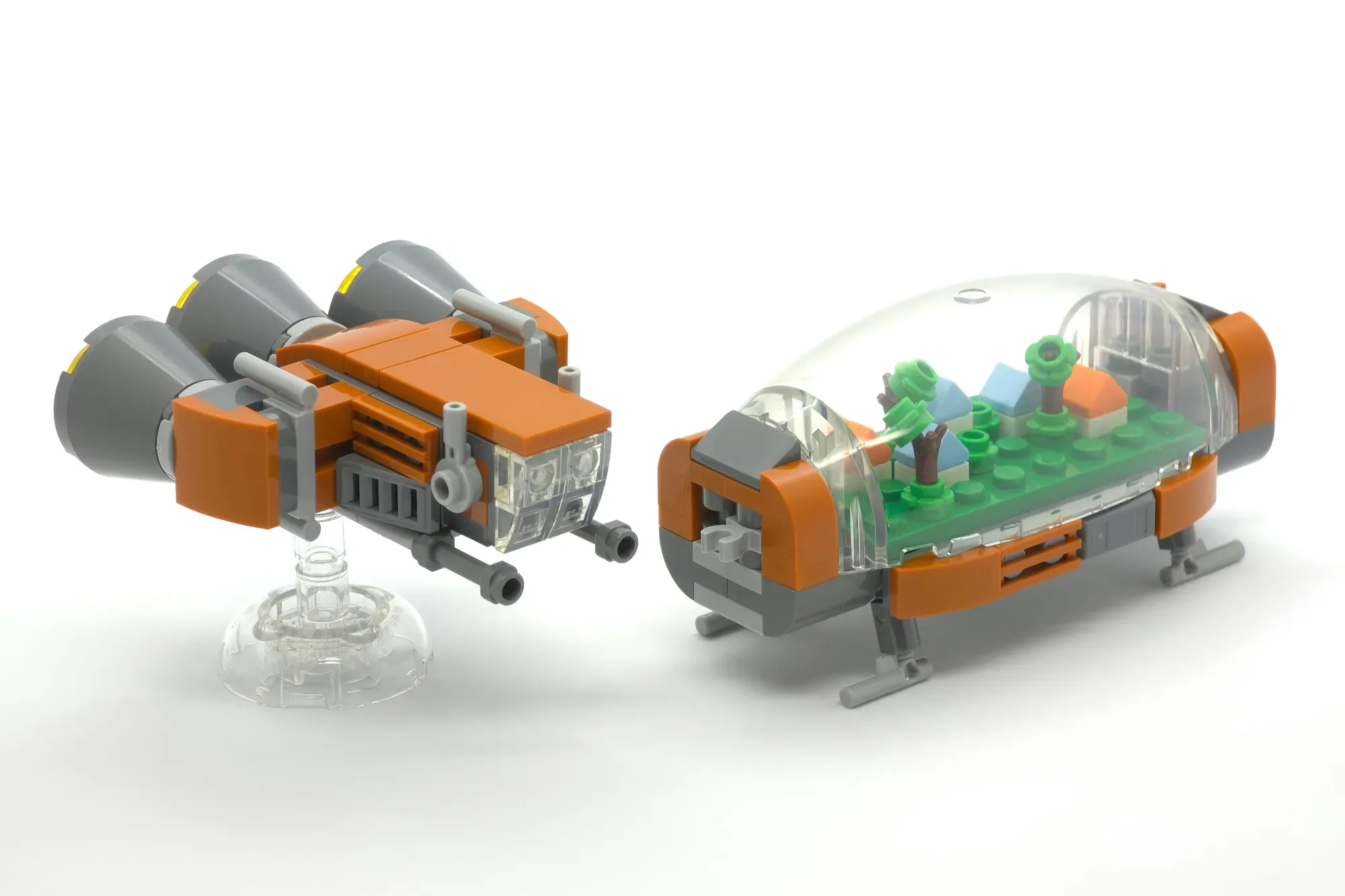 The Terrarium Ark: Modular Colony Ship | LEGO® Ideas
