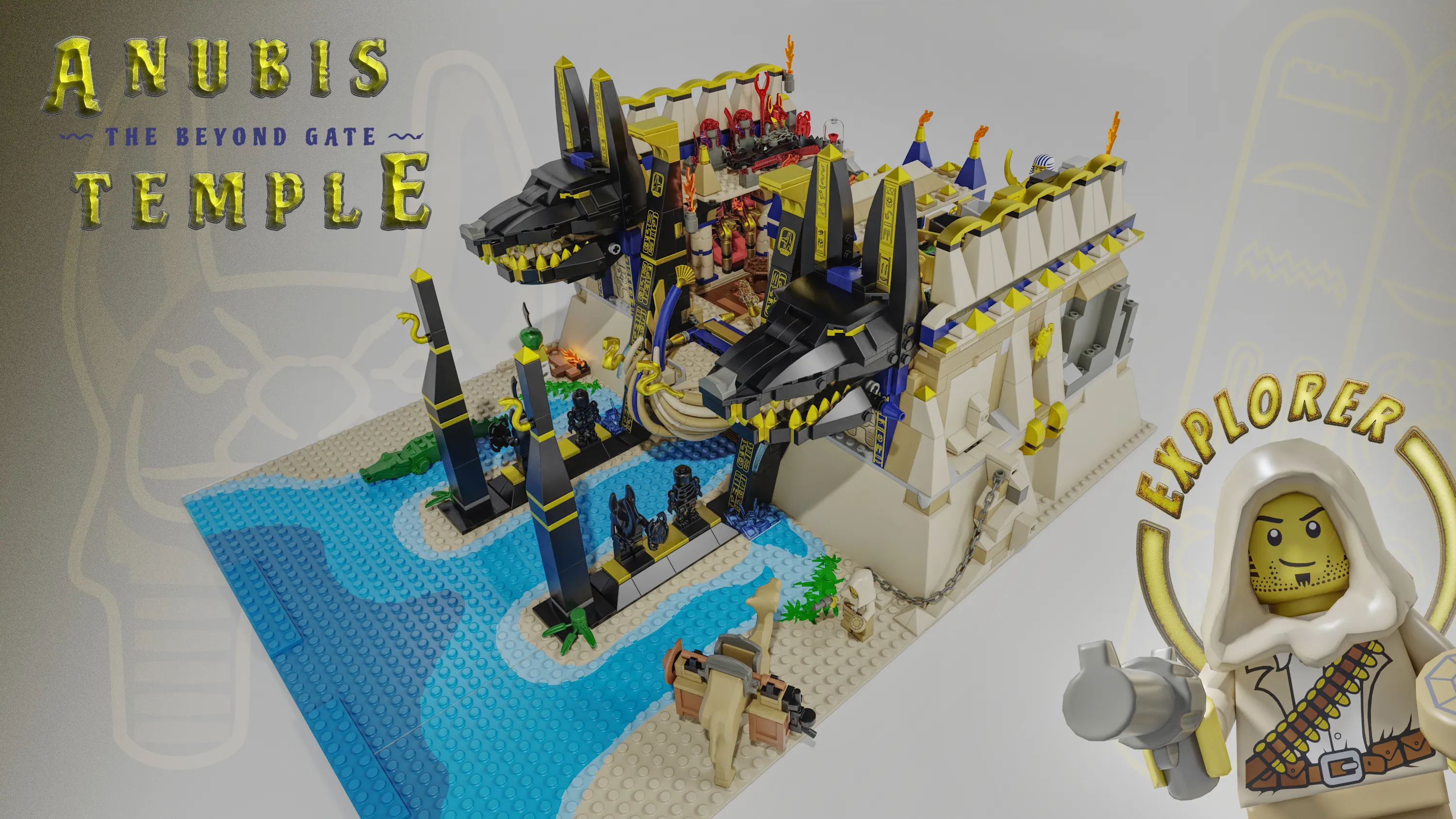 Explorer : The Anubis Temple and the Beyond Gate | LEGO® Ideas