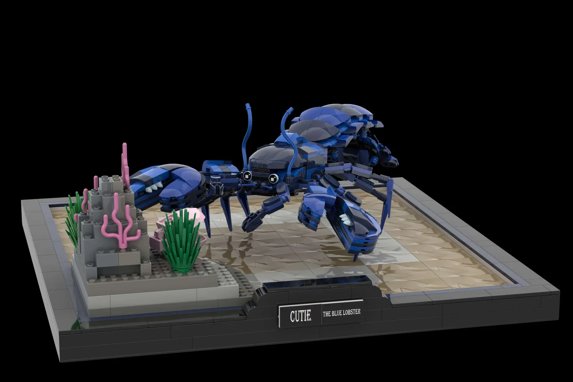 Cutie, the Blue Lobster | LEGO® Ideas