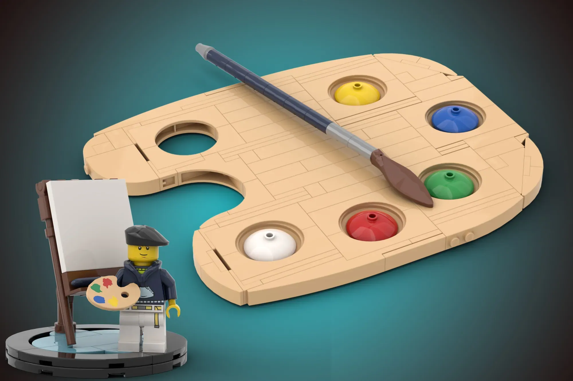 Paint Palette | LEGO® Ideas