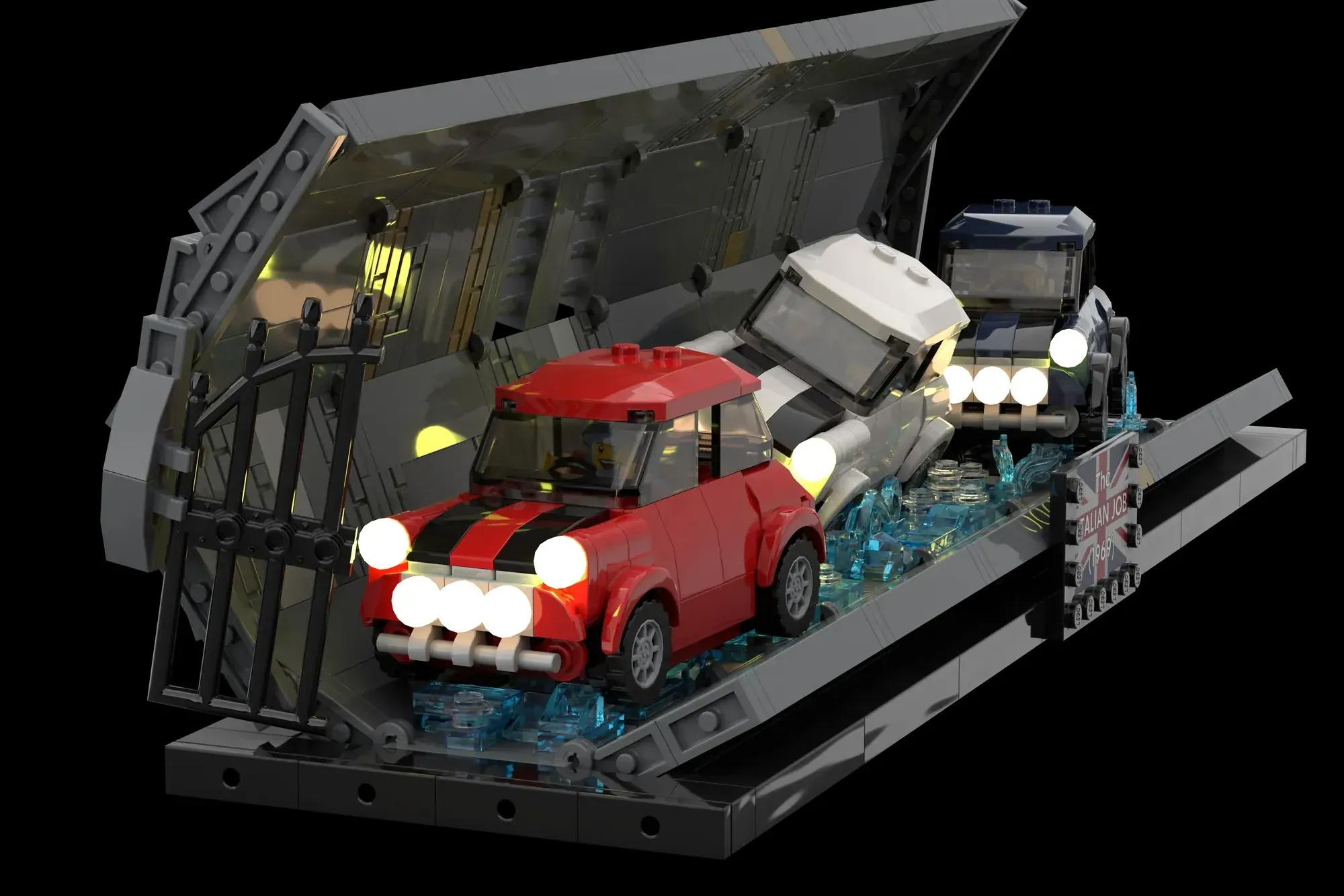 The Italian Job (1969) Sewer Pipe Display Diorama | LEGO® Ideas