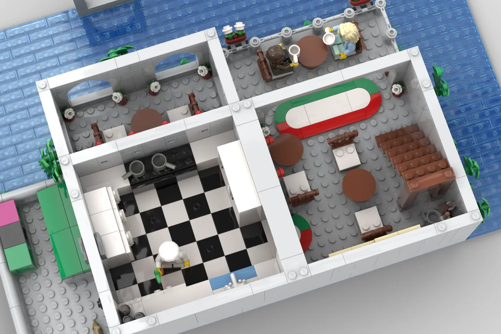 Riverside Restaurant | LEGO® Ideas