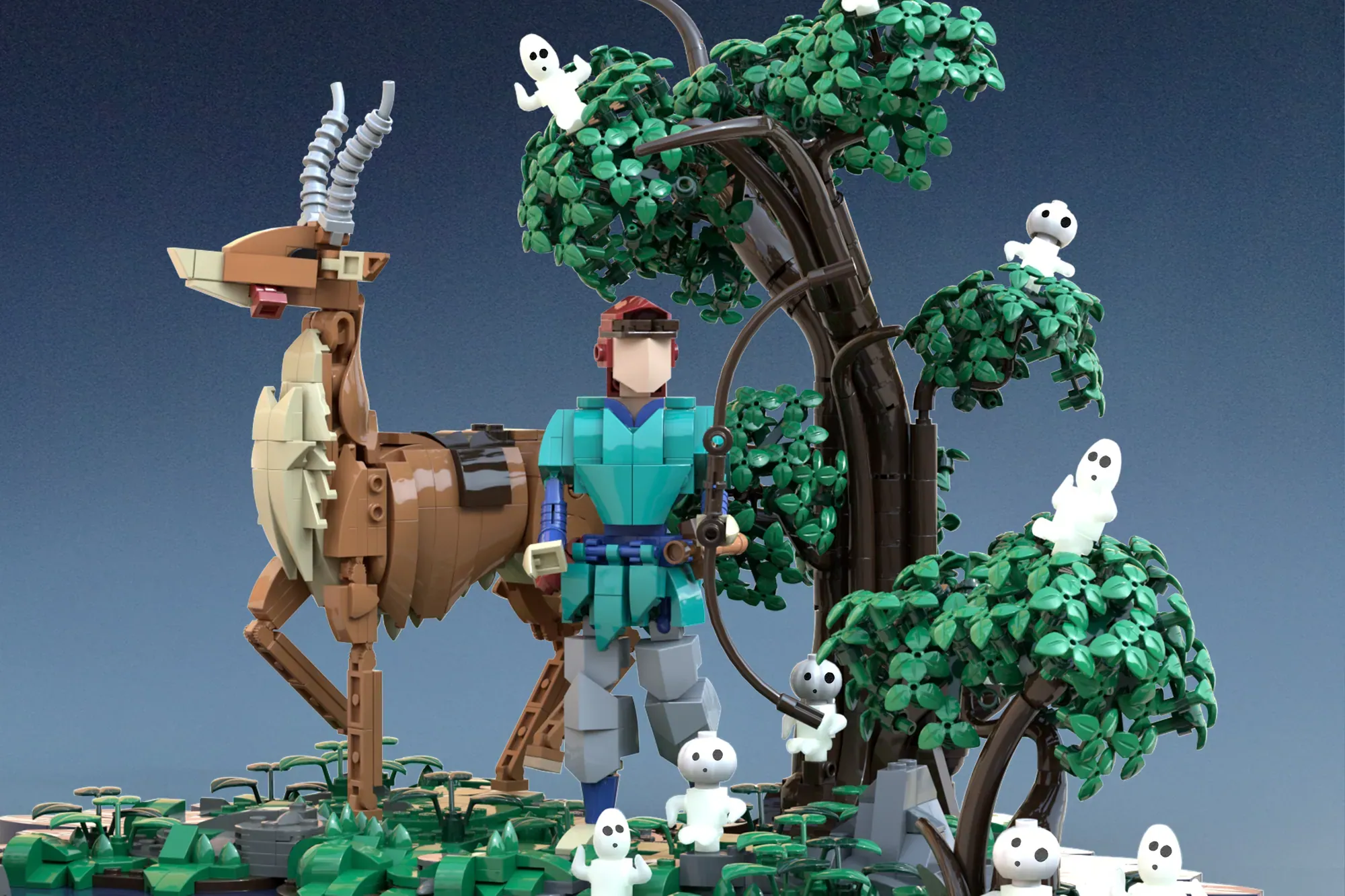 Princess Mononoké - The Forest of Spirits | LEGO® Ideas