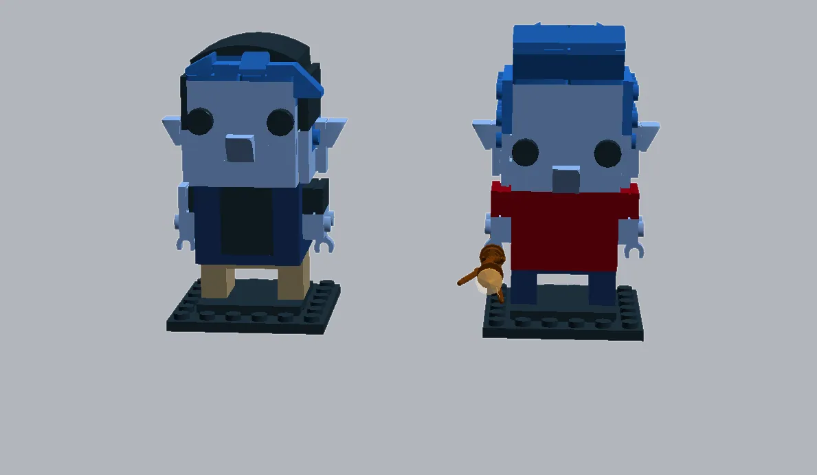 Pixar's Onward Brickheadz: Ian & Barley | LEGO® Ideas
