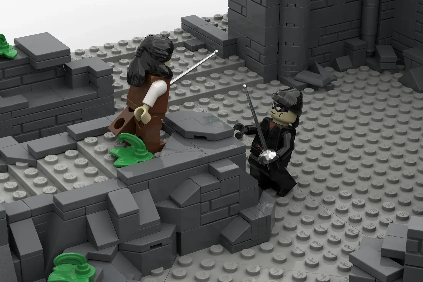 The Princess Bride: Castle Ruins Duel | LEGO® Ideas