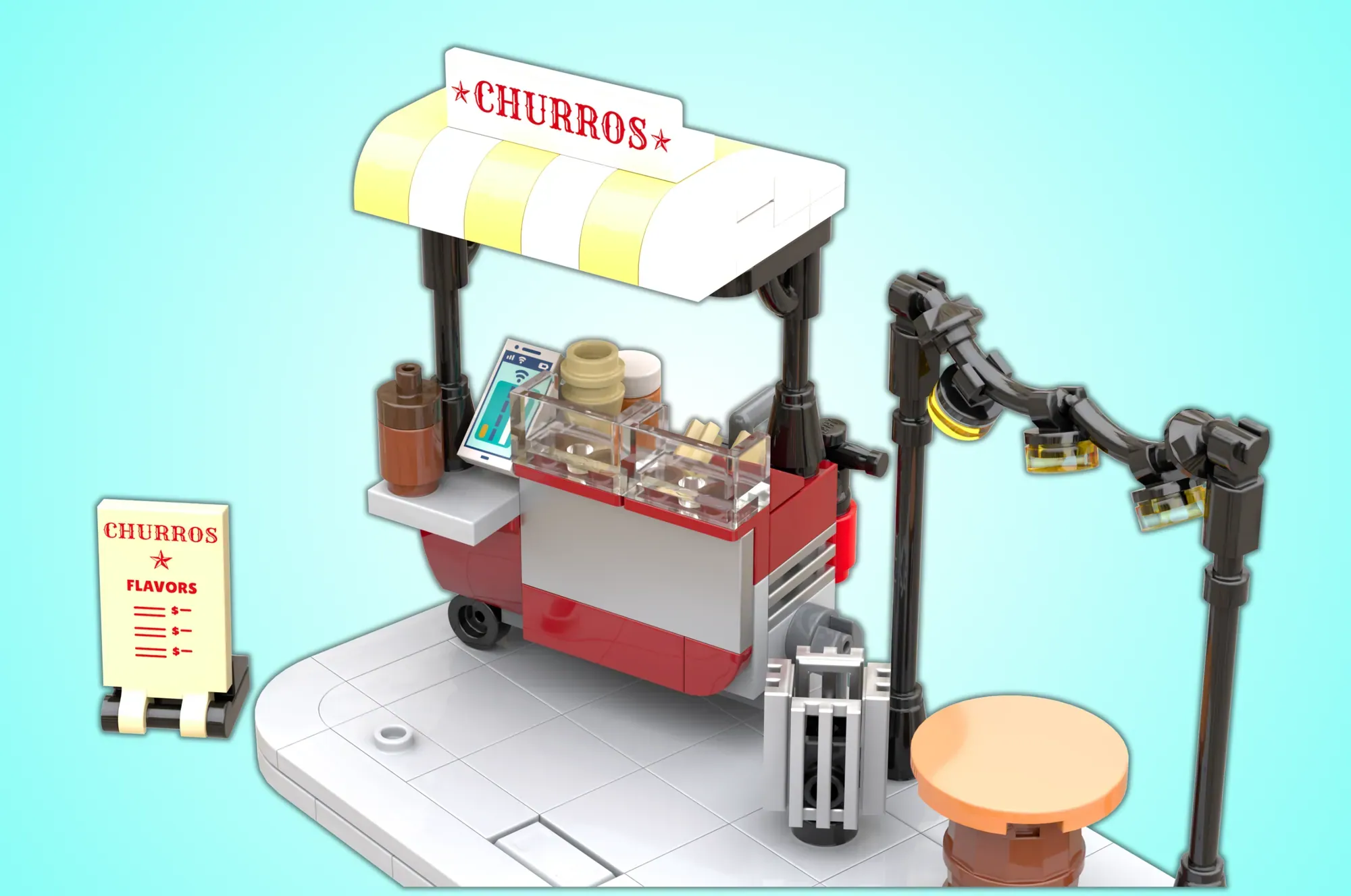 Churr-Iffic Street Churros! | LEGO® Ideas