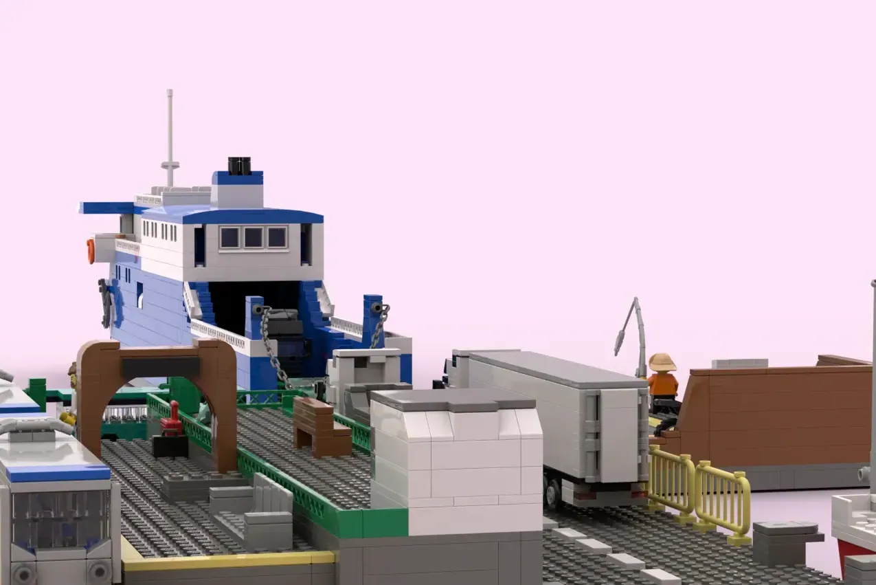 Ferry and Port | LEGO® Ideas