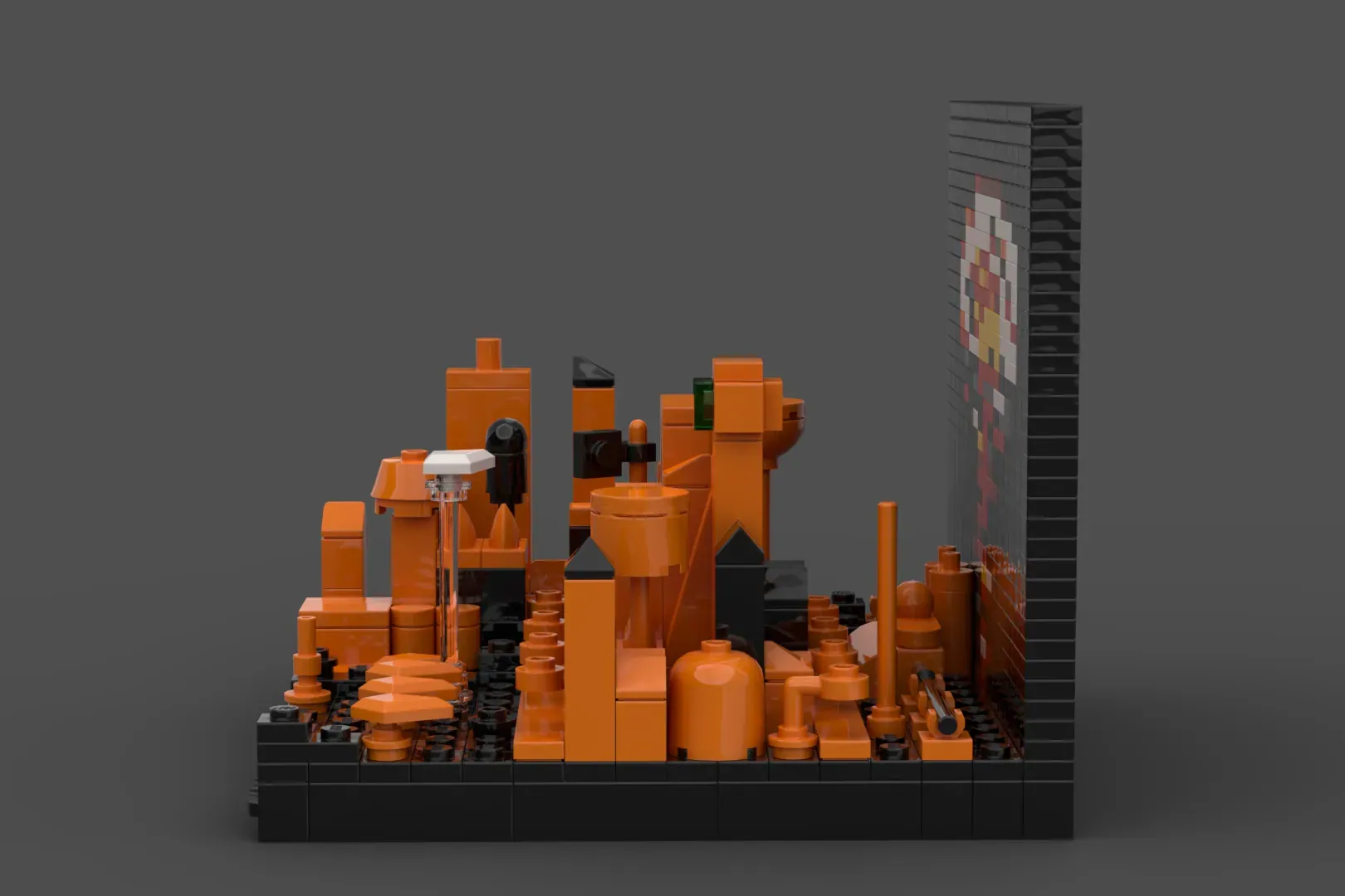 Ember City – The Last Light of a Forgotten World | LEGO® Ideas
