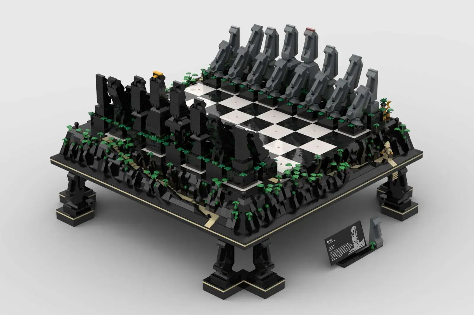 Moai Expedition - Chess Set | LEGO® Ideas