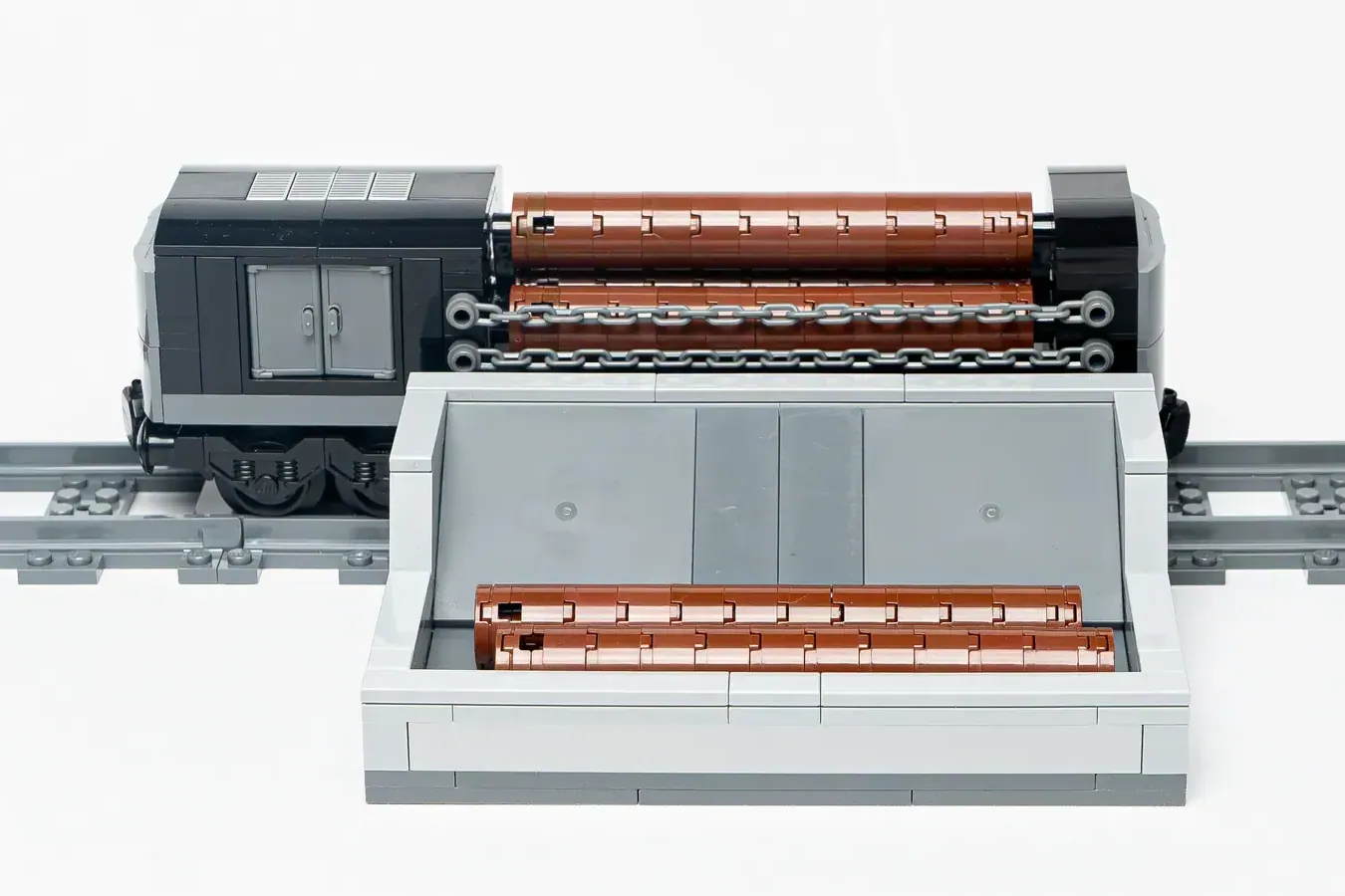 Logging Train W/ Operating Cars | LEGO® Ideas