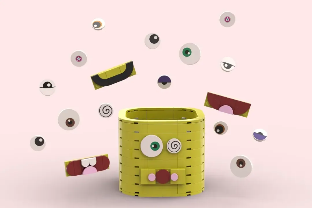 Custom LEGO Head Pot | LEGO® Ideas