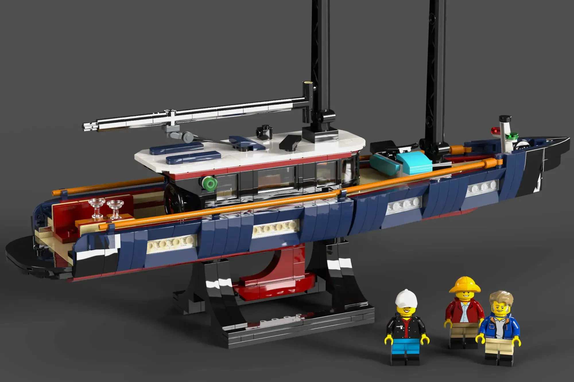 The Ultimate Sailboat Yacht | LEGO® Ideas