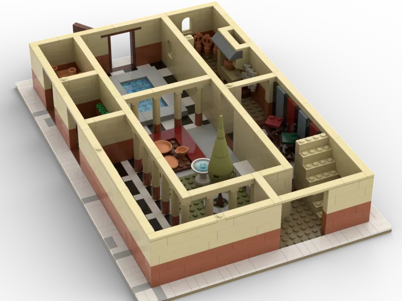 Ancient Roman Villa | LEGO® Ideas