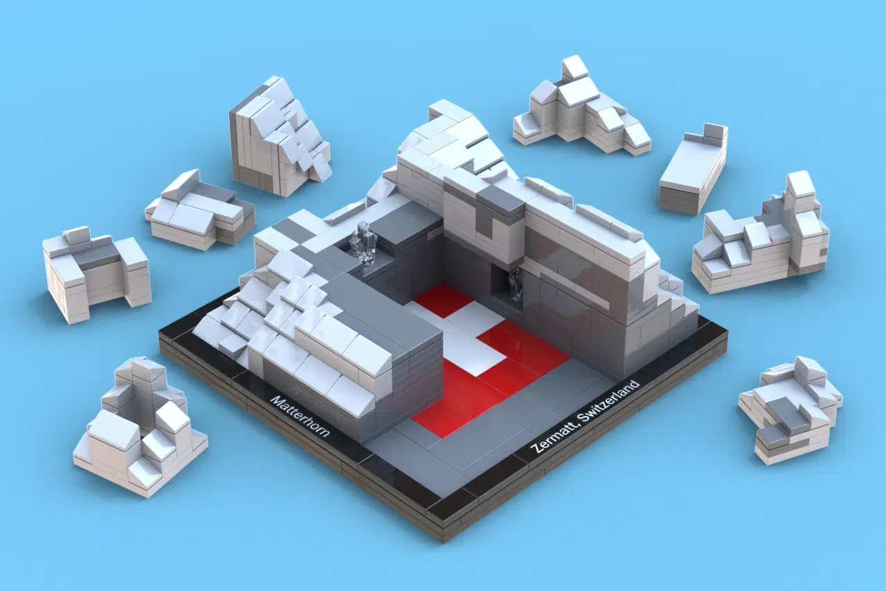 Matterhorn 3D Puzzle | LEGO® Ideas
