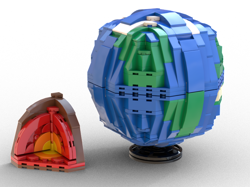 LEGO IDEAS - What's Inside The Earth and Sun?