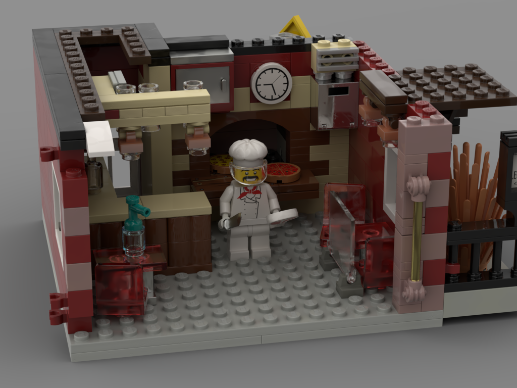 LEGO IDEAS - Pizz: The Pizza Place