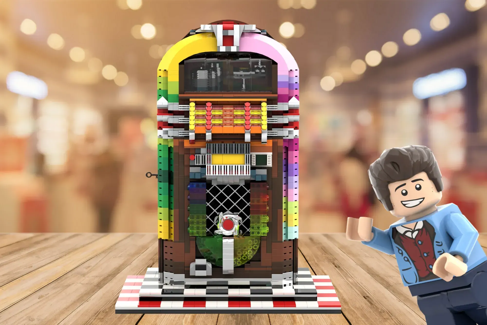 Jukebox With Bluetooth Speaker | LEGO® Ideas