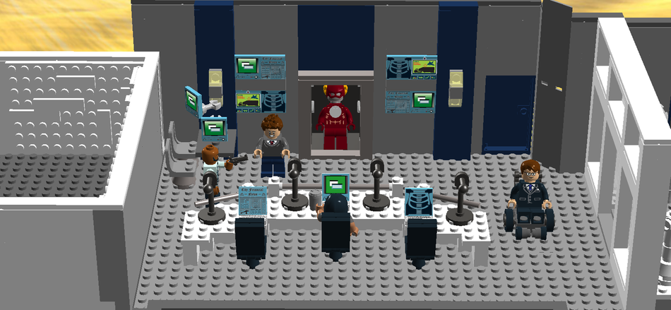 Lego Cw The Flash Moc !! (Star Labs) Plus Custom Minifigs, 46% OFF