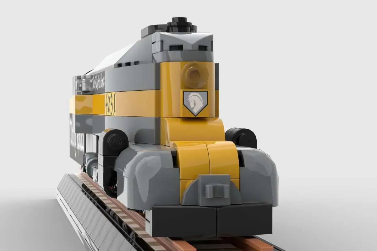 Midi Scale Streamline Steam Locomotive Display | LEGO® Ideas