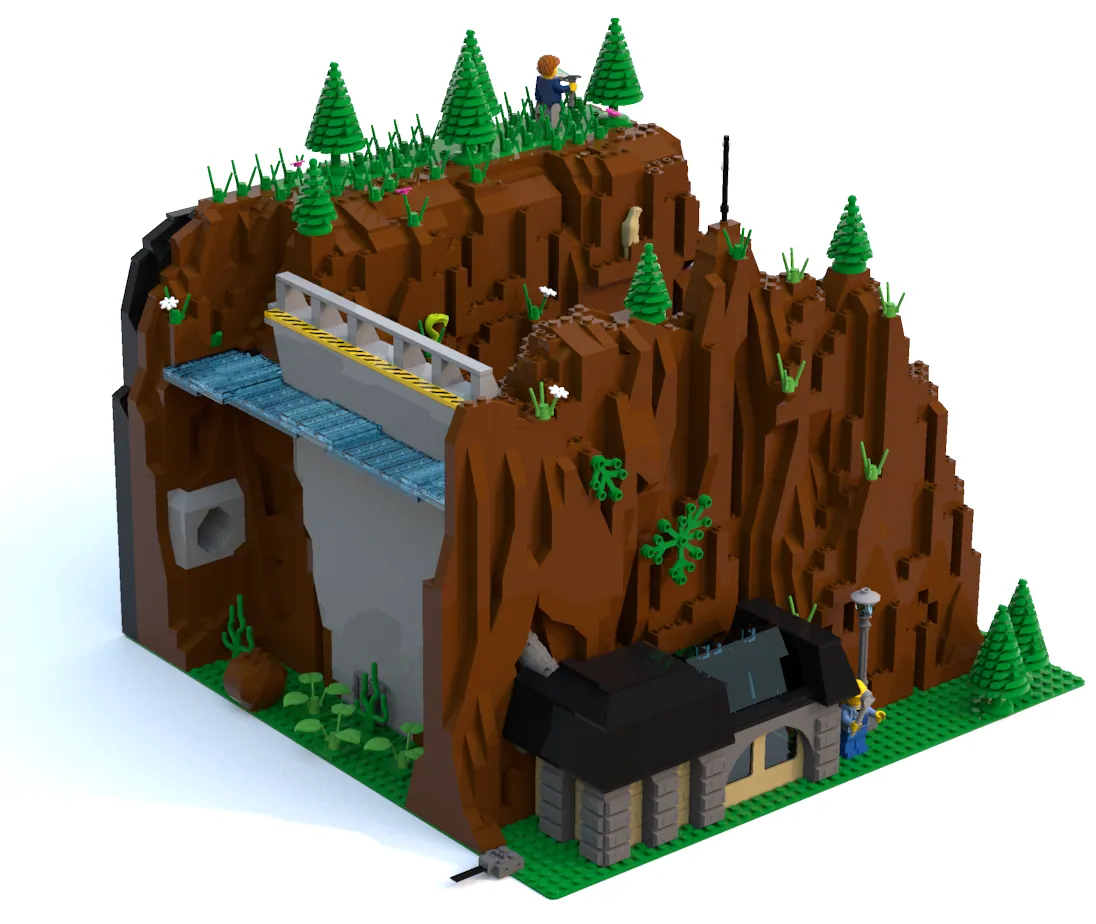 Alpine Dam | LEGO® Ideas