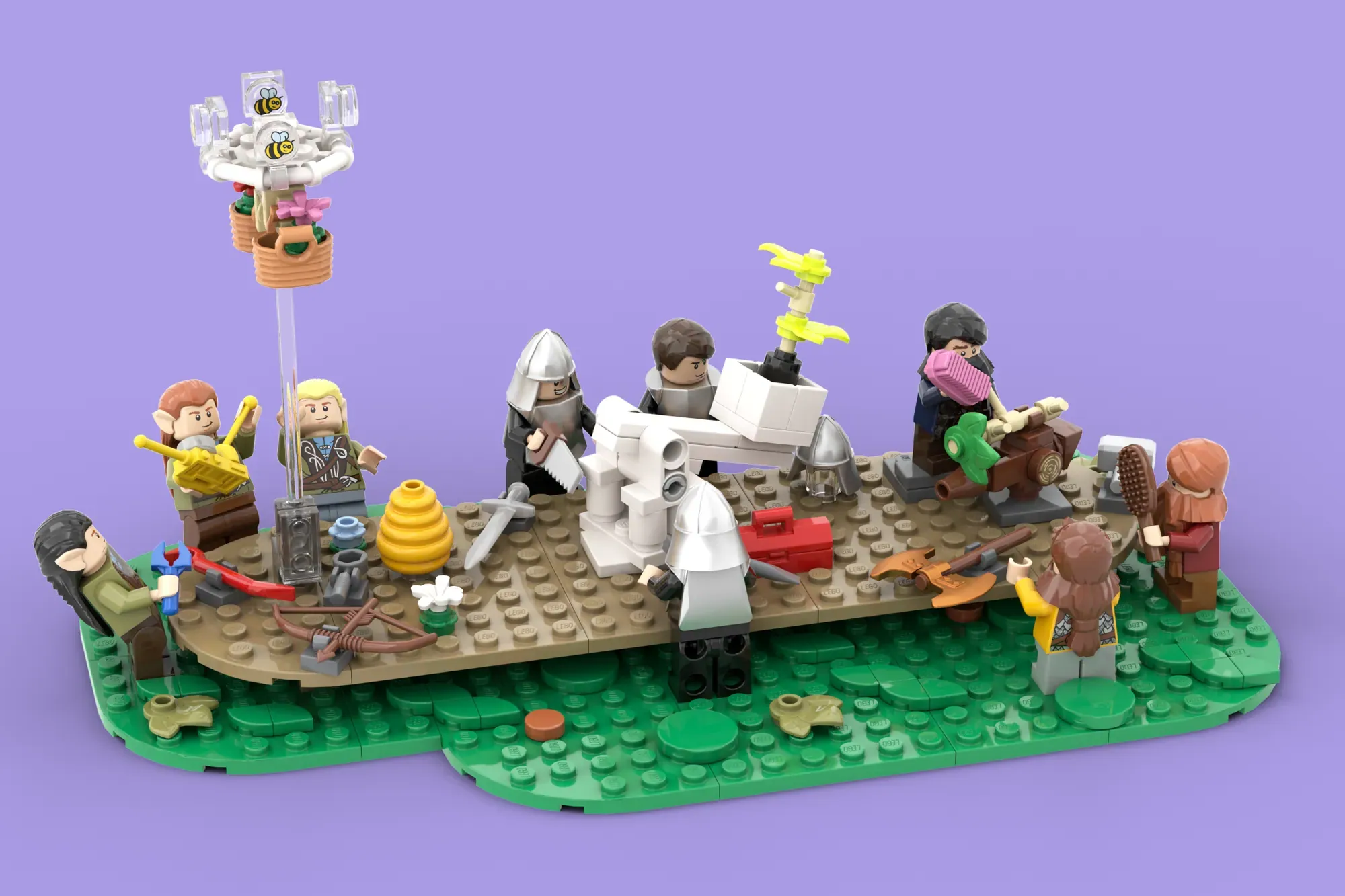 Sam’s Birthday Hackathon: Rebuilding the Shire! | LEGO® Ideas