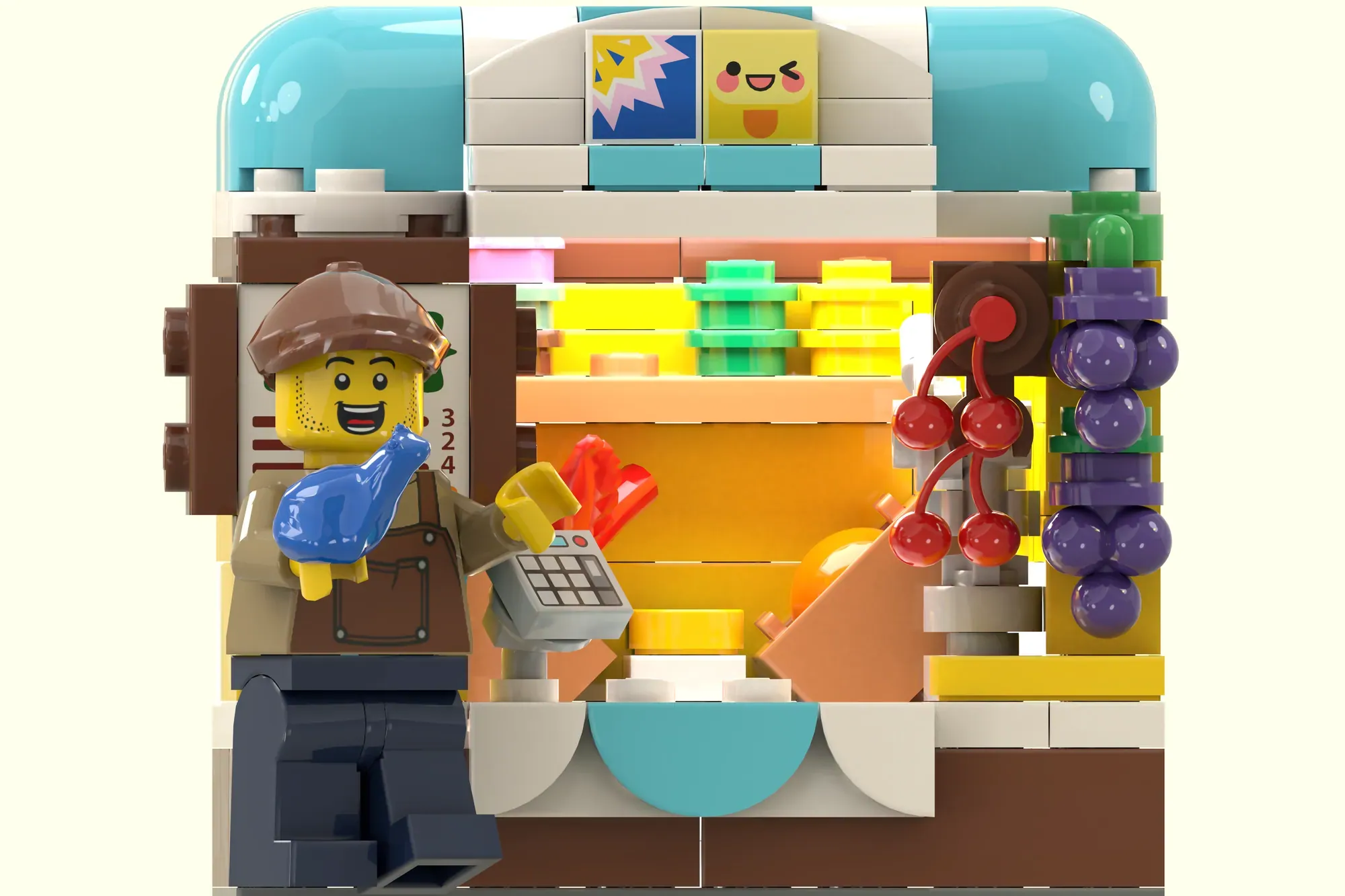 Fresh Fruit Juice Vendor | LEGO® Ideas