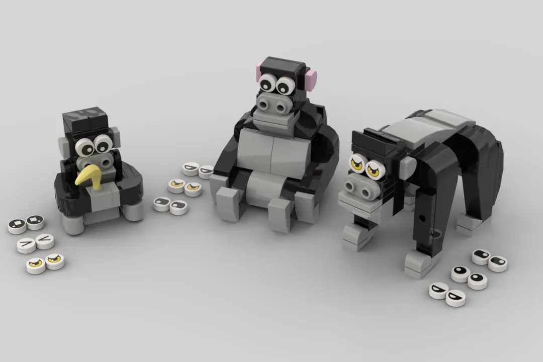 LEGO Gorillas: The Great Ape Family | LEGO® Ideas