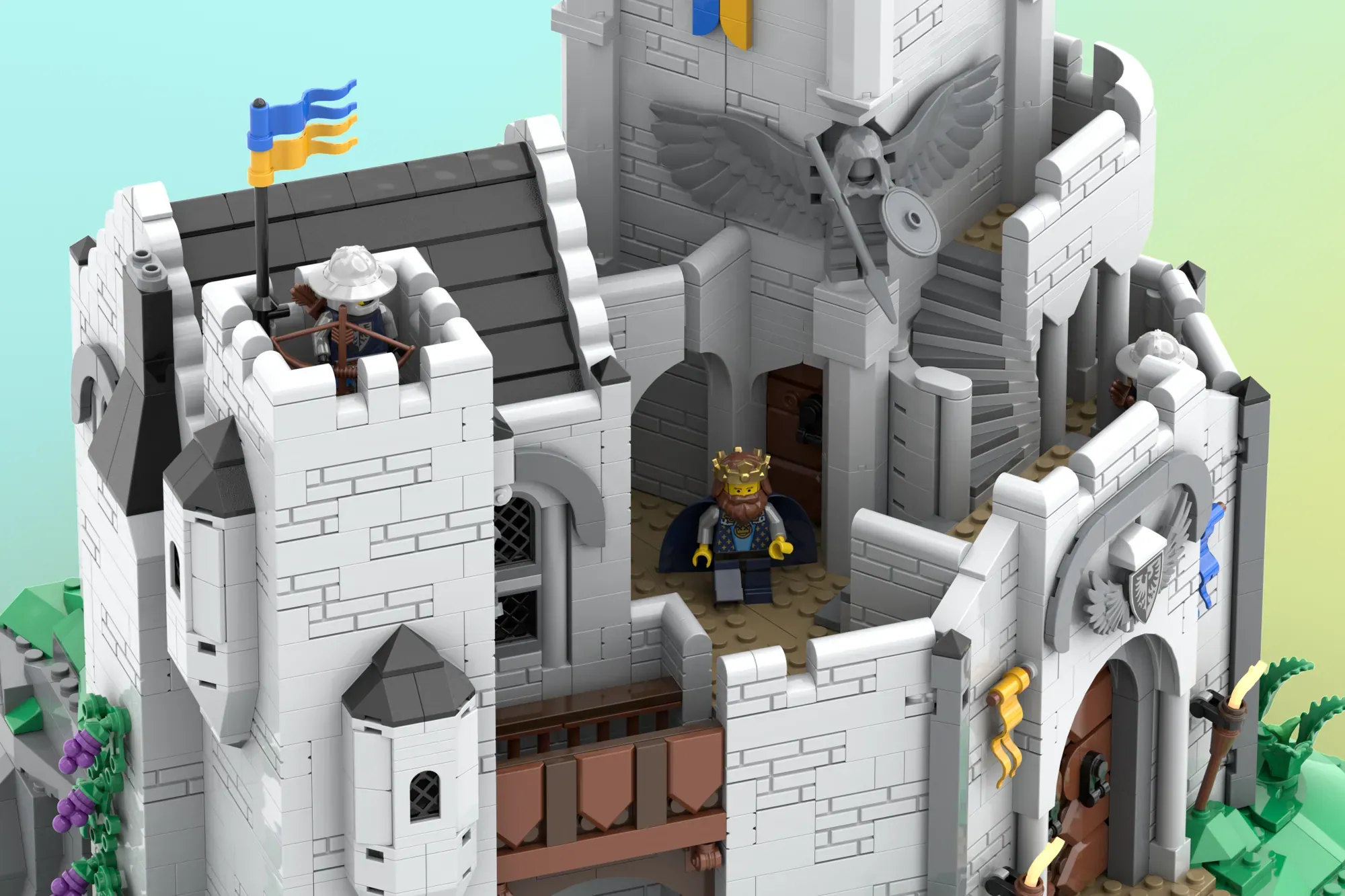 The Falcon King's Castle | LEGO® Ideas
