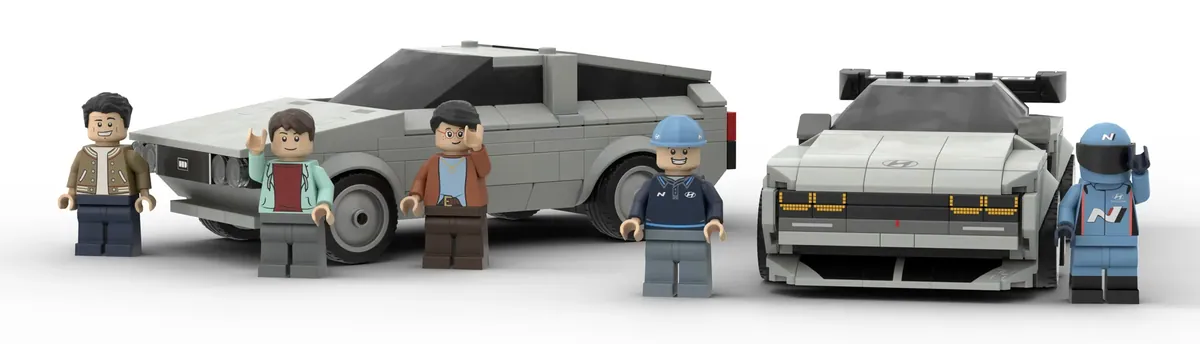 Hyundai N Vision 74 : Design Process | LEGO® Ideas