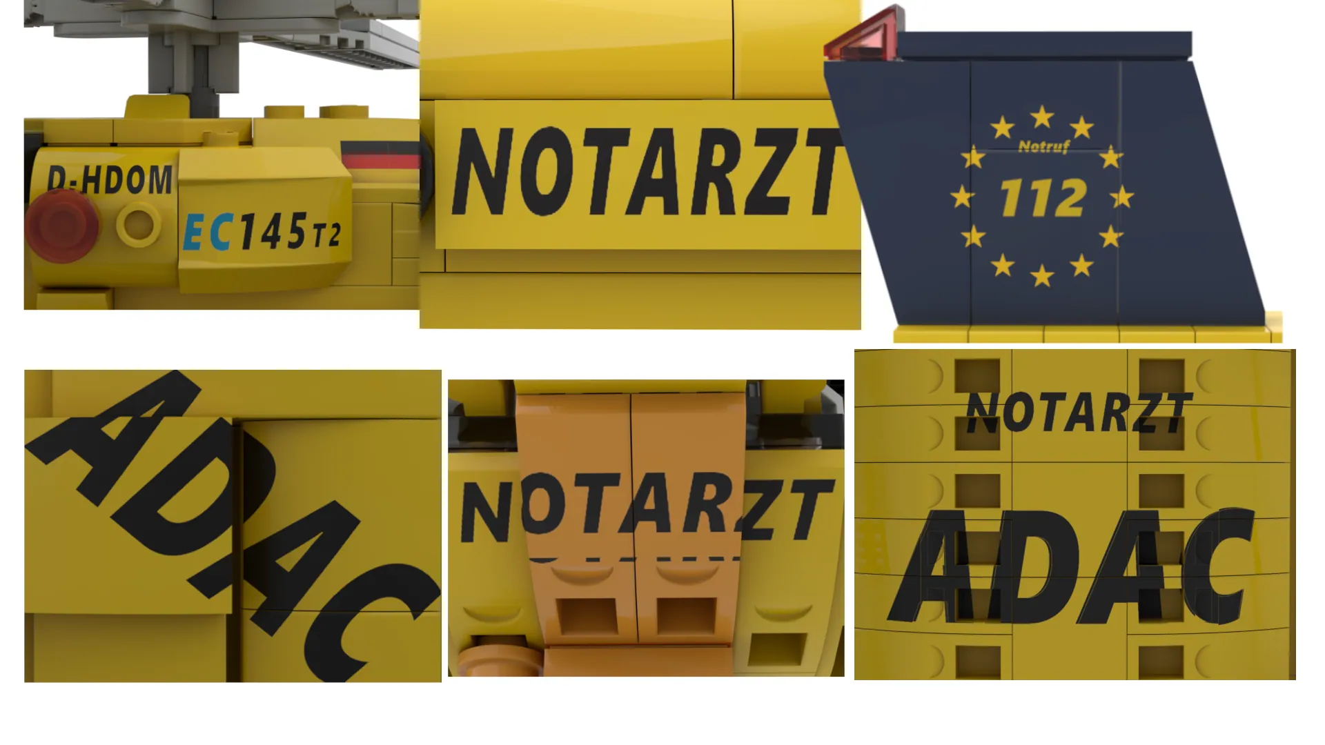 Airbus EC-145 T2 ADAC Edition. | LEGO® Ideas