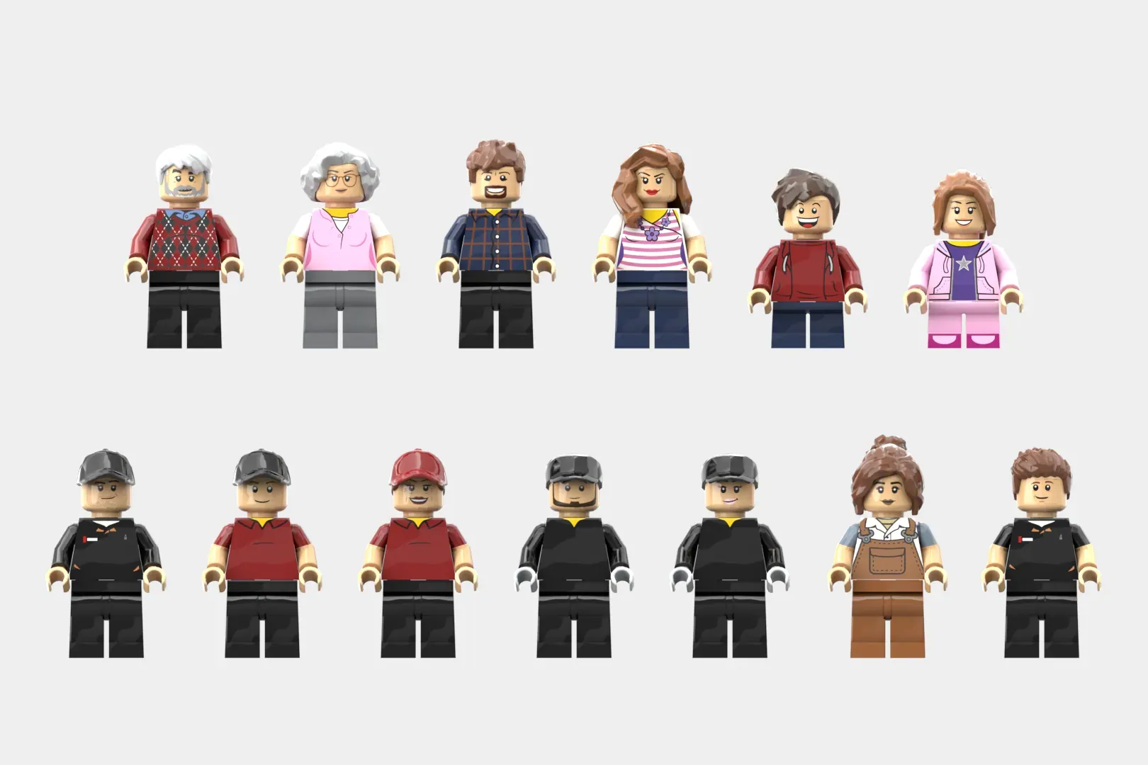 McDonald's & Flash Mini-Mart Corner Modular Building | LEGO® Ideas