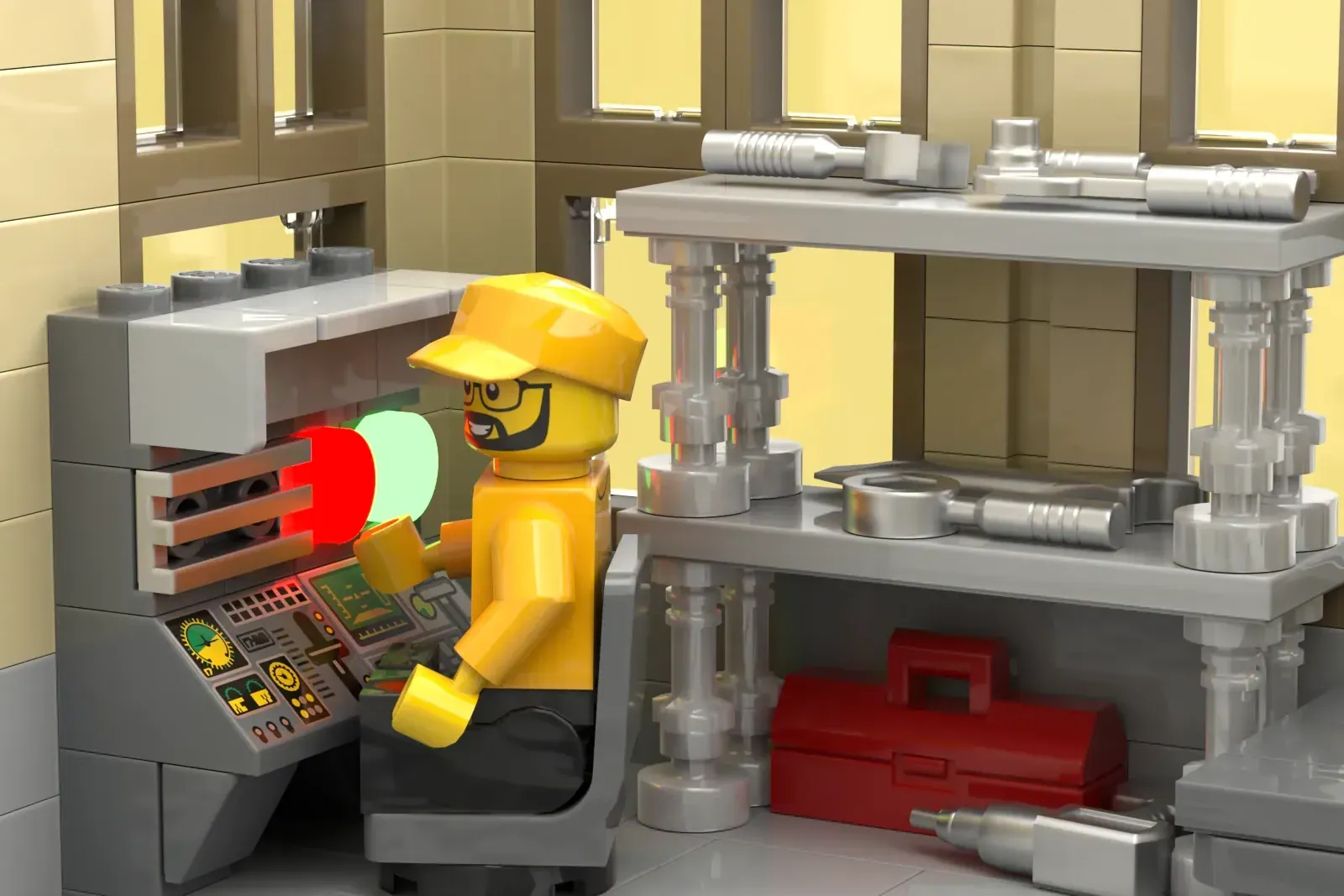 Modular Post Office | LEGO® Ideas