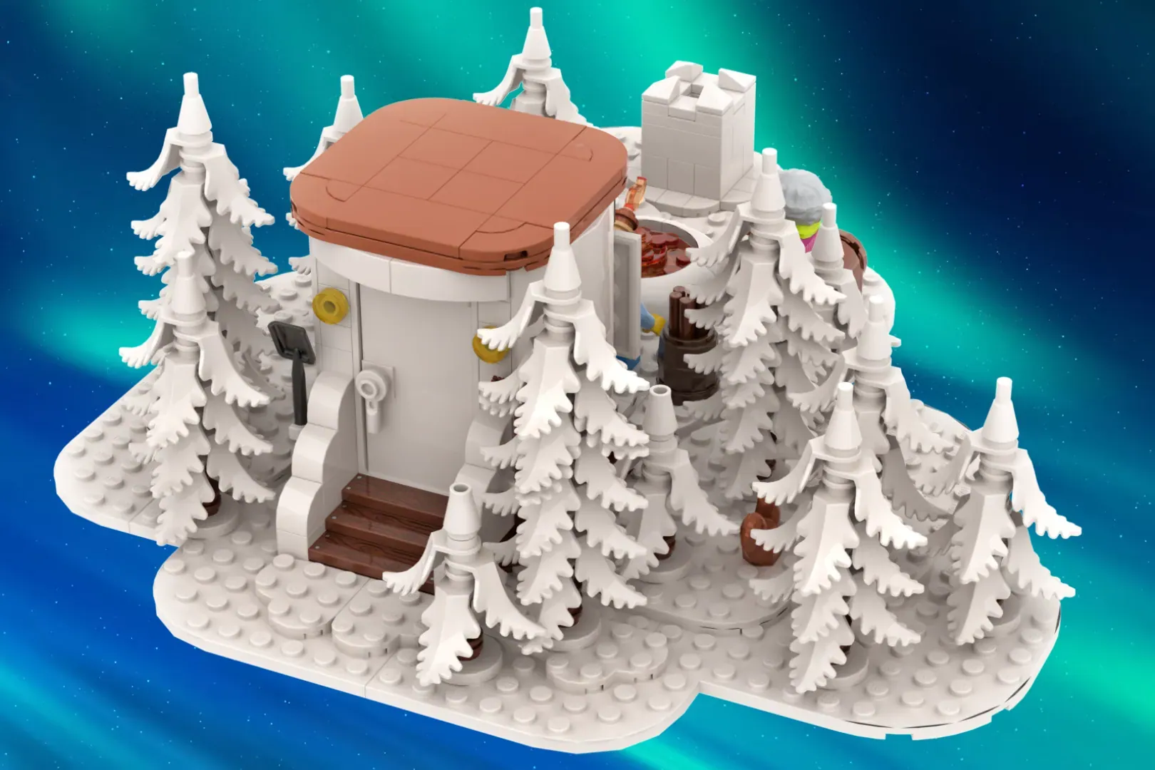 Winter S'mores Treat | LEGO® Ideas