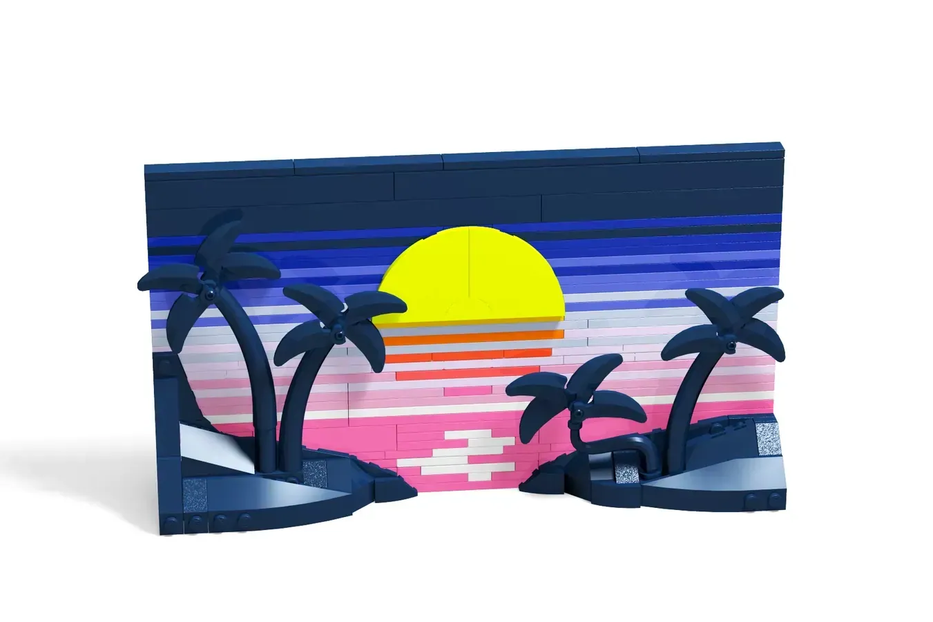 Neon Sunset | LEGO® Ideas