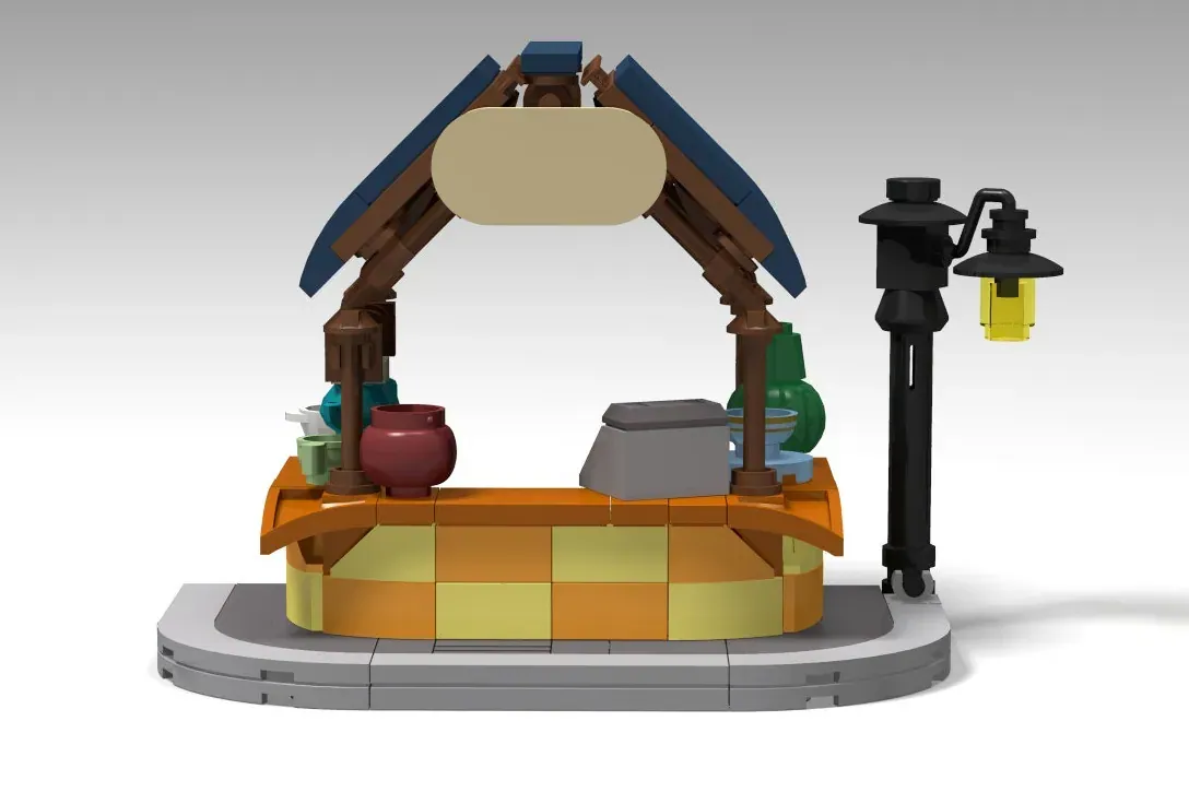 Parker's Pots and Plates - Pottery Market Stall! | LEGO® Ideas