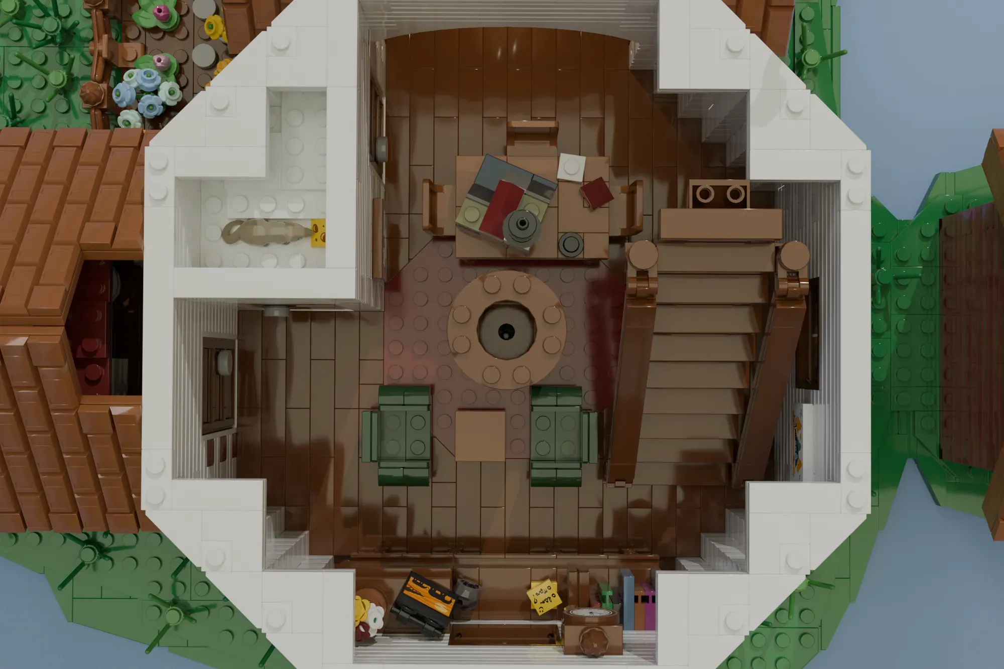 Motorized Windmill Home | LEGO® Ideas