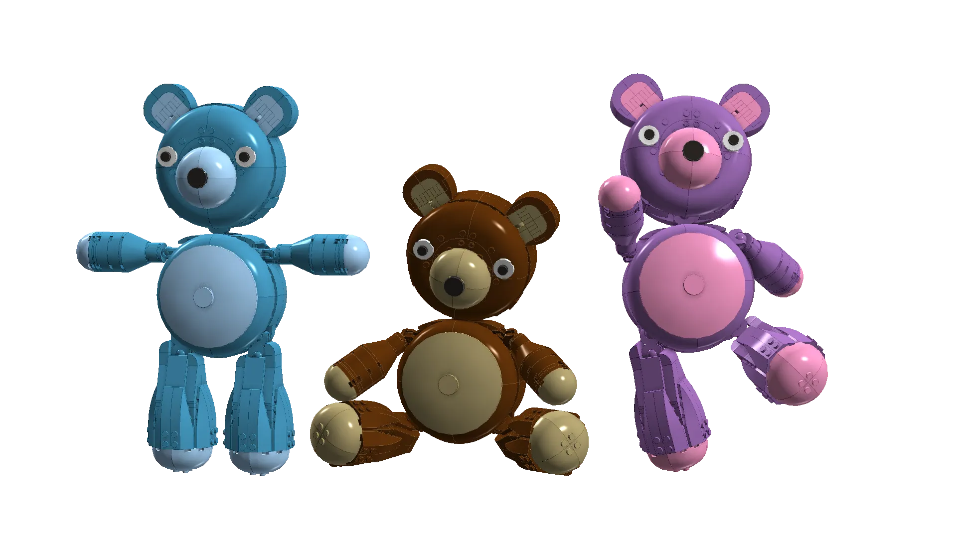 Teddy Bear (articulated) | LEGO® Ideas