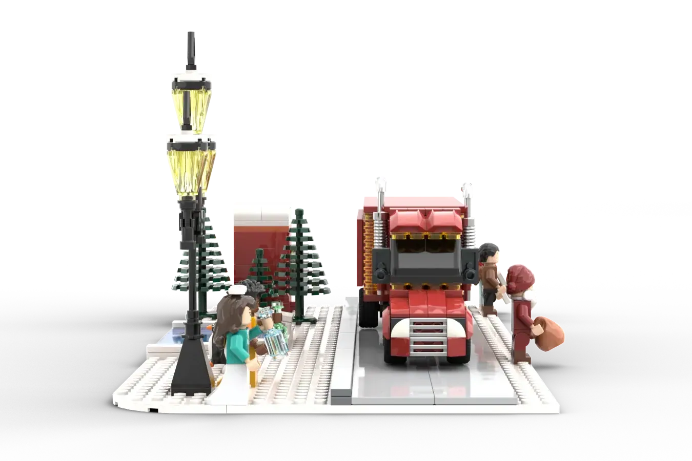 Coca Cola's Holidays Street | LEGO® Ideas