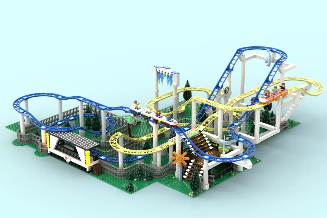 Intertwining Coasters (Sunrider and Starseeker) | LEGO® Ideas