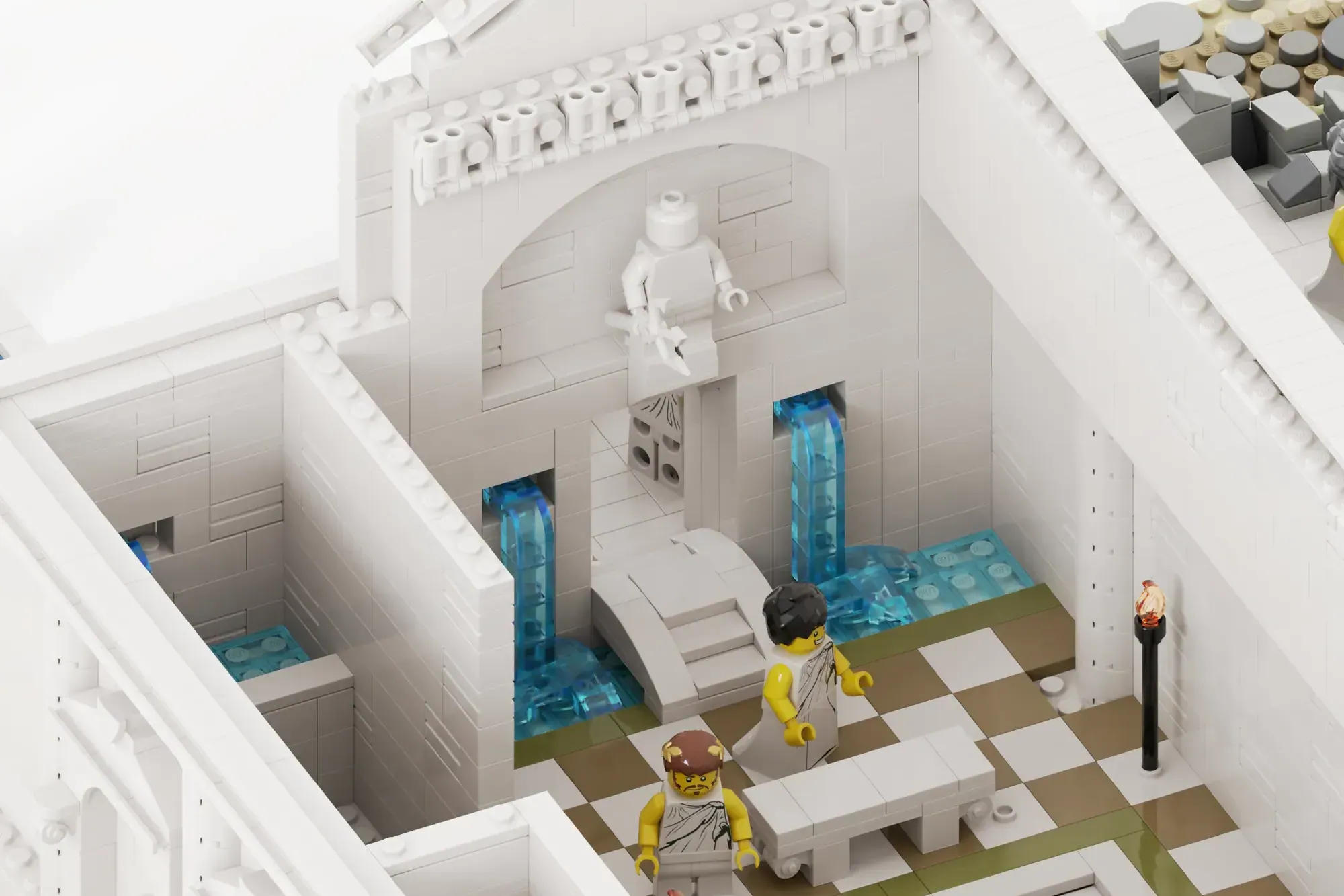 Roman Thermae (Roman Bath) | LEGO® Ideas