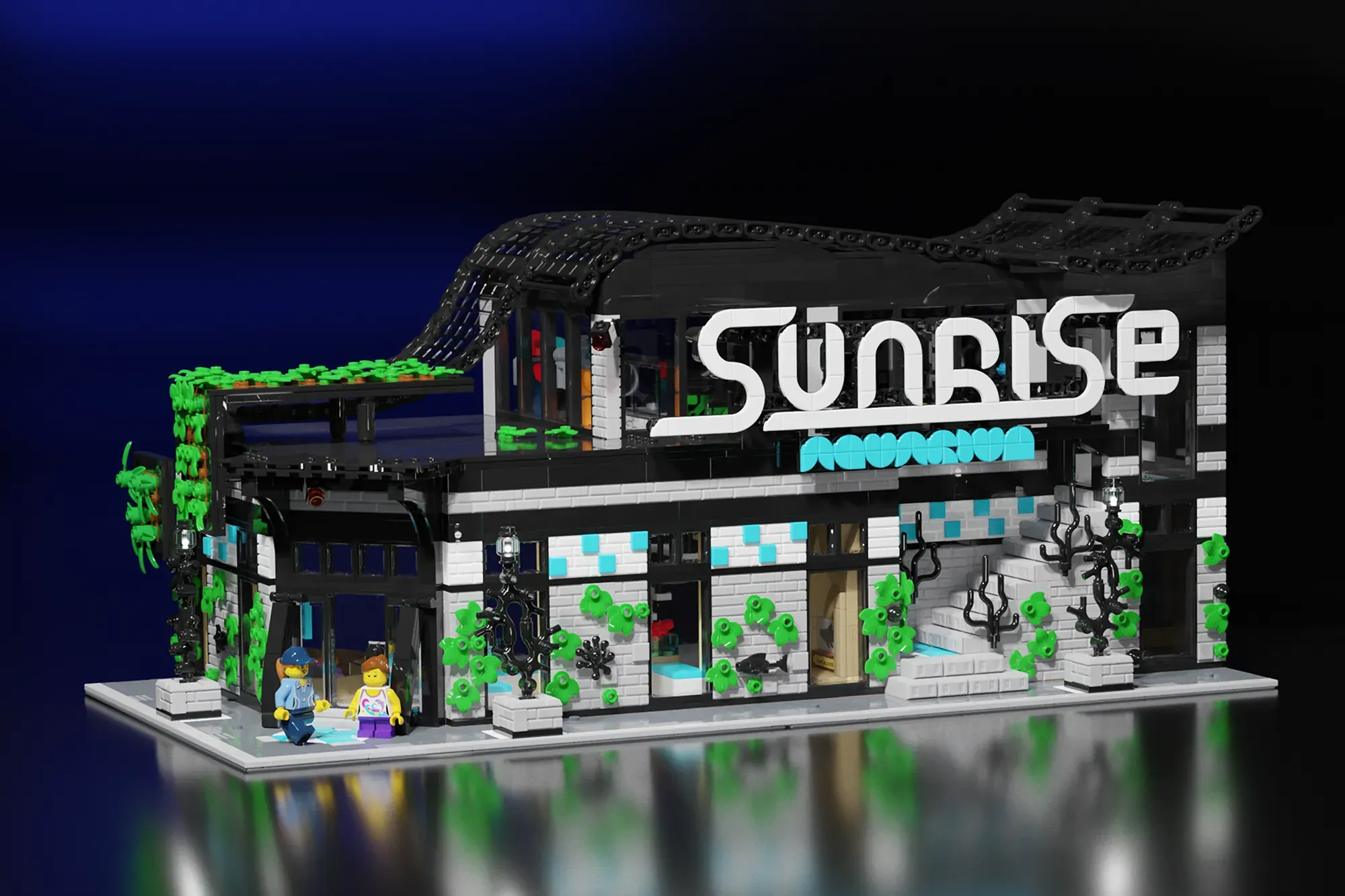 Sunrise Aquarium | LEGO® Ideas