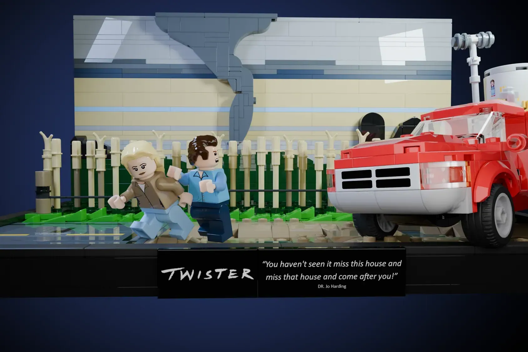 Twister Diorama | LEGO® Ideas