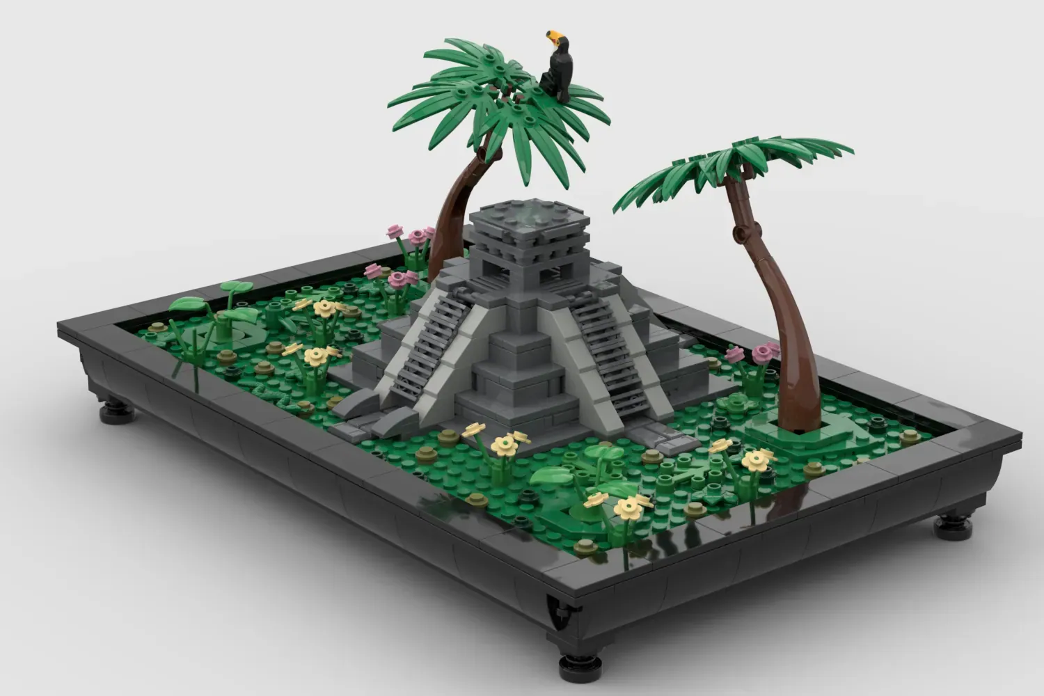 Chichén Itzá Mayan Pyramid Diorama | LEGO® Ideas