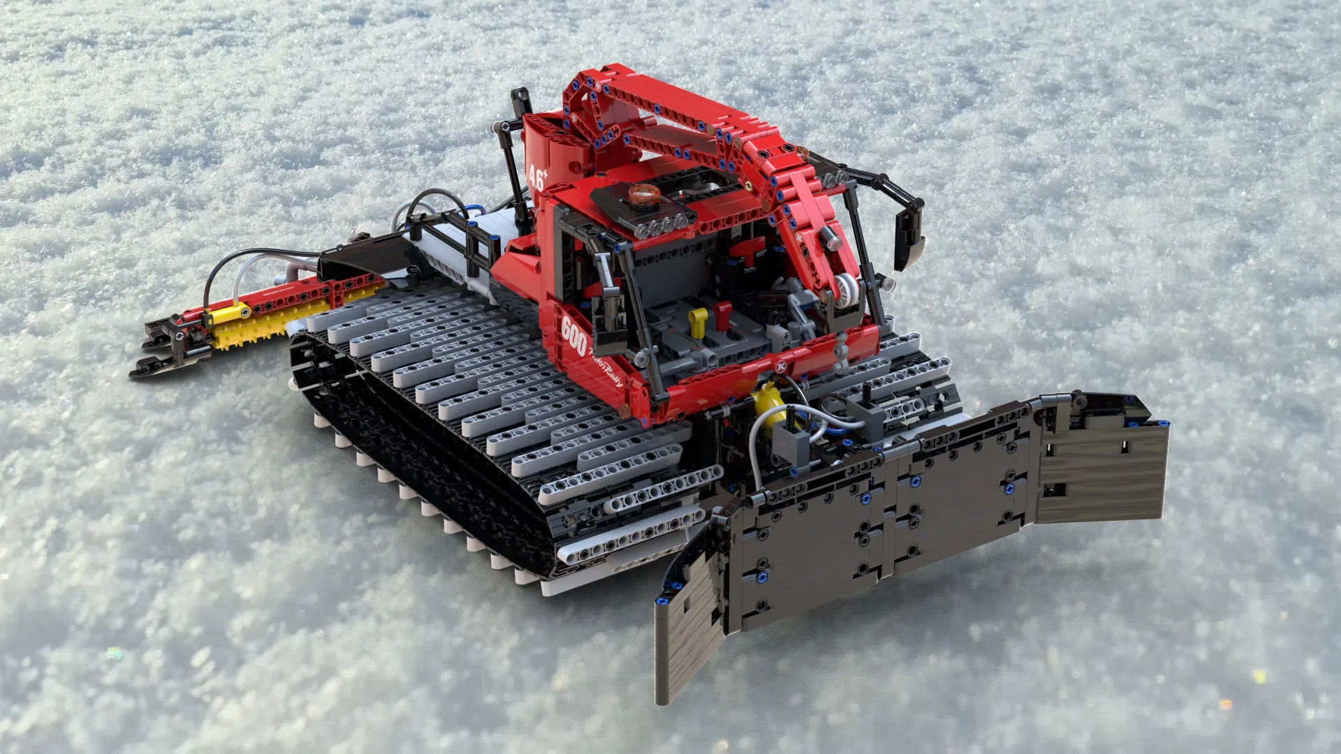 Kässbohrer PistenBully 600W | LEGO® Ideas