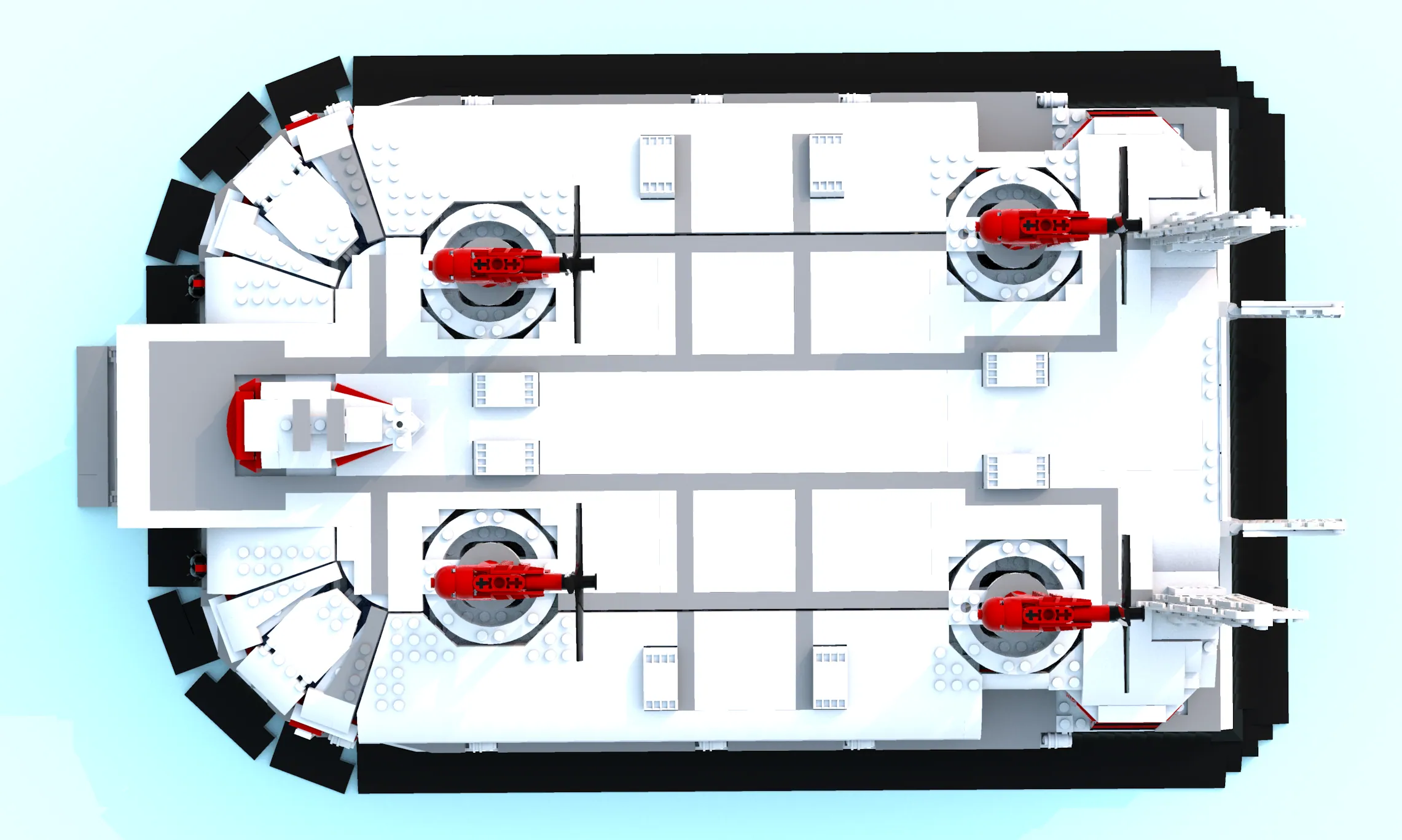 Mountbatten Class SR.N4 Hovercraft | LEGO® Ideas