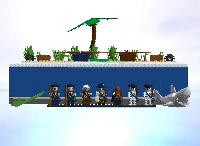 The Pirates Vs The Imperial Soldiers Race For The Gold | LEGO® Ideas
